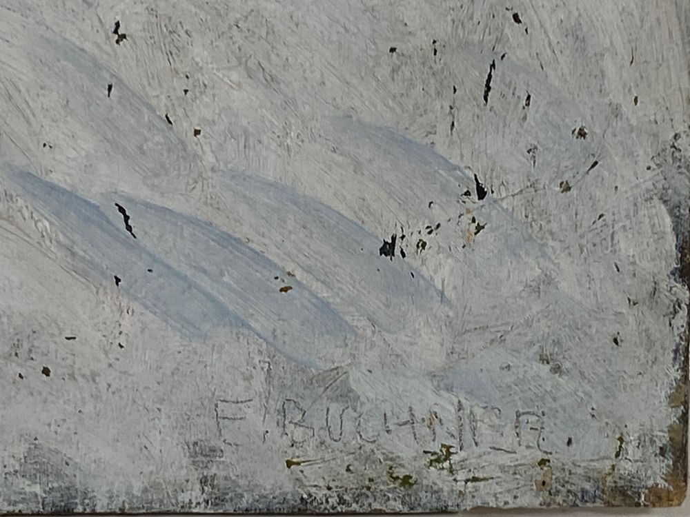 Ernst BÜCHNER (1886-1951) Winterlandschaftsgemälde (Gebraucht) in Root ...
