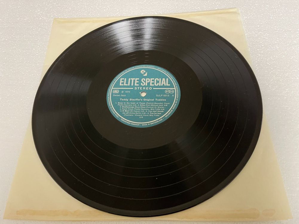 LP Teddiy Stauffer`S original Teddies Swiss Jazz Vol. 2 (Gebraucht) in ...