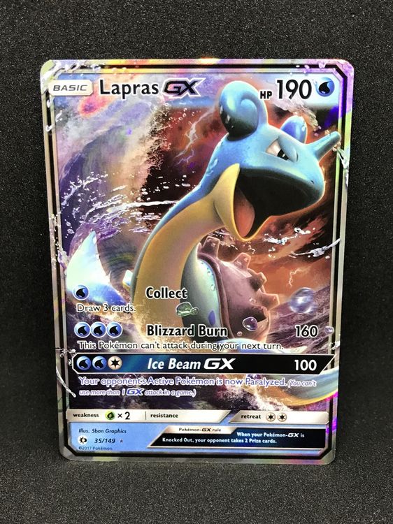 Lapras GX Full Art - Pokemon-Karte | Kaufen auf Ricardo