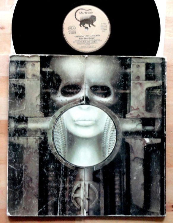 LP EMERSON LAKE & PALMER ELP brain salad surgery H.R. GIGER | Kaufen auf Ricardo