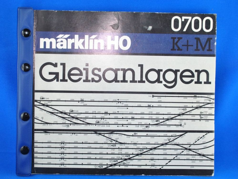 Märklin Gleisplan-Buch M 0700 (CMW052) (Gebraucht) in Aarwangen für CHF ...