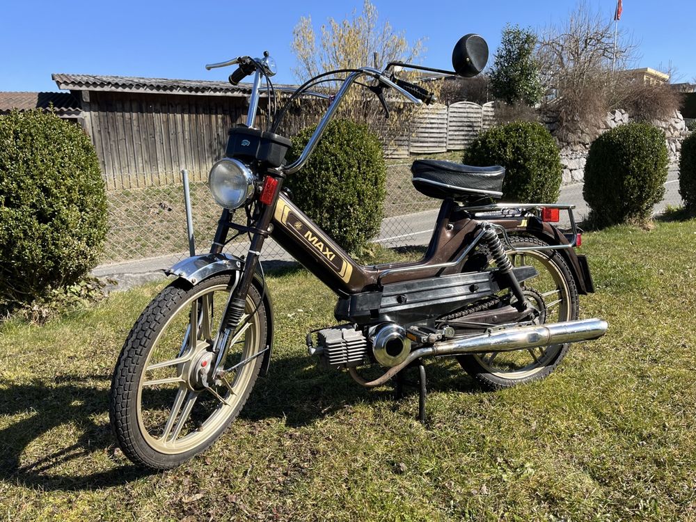Seltenes Condor Puch Maxi S braun- gold, sofort Fahrbereit (Gebraucht) in Dotnacht für CHF 2900 ...