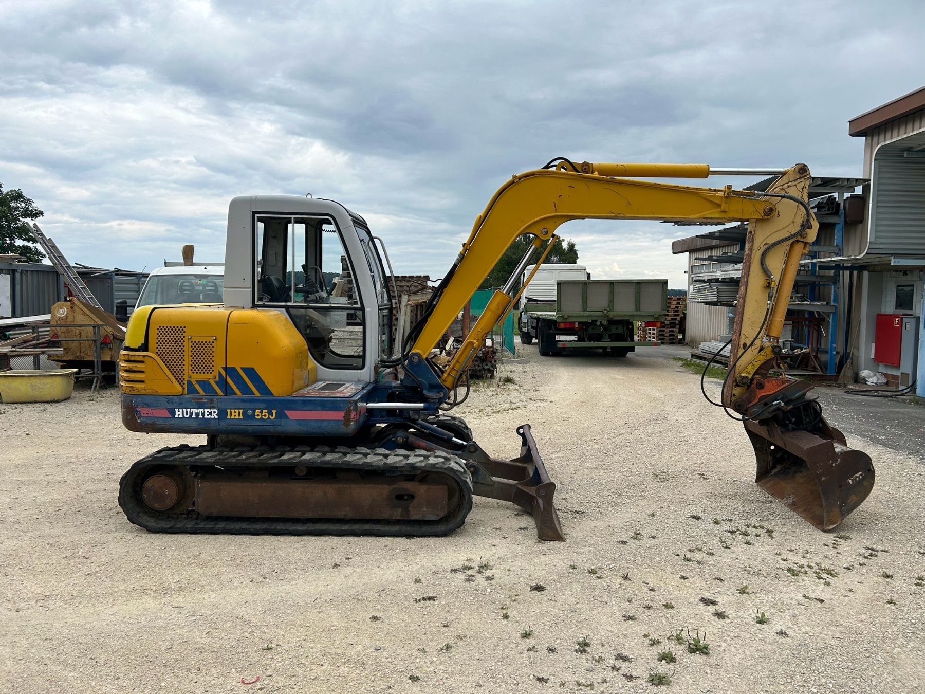 Bagger Hutter IHI 55 / 5.5t (Gebraucht) in Courgevaux für CHF 14300 ...