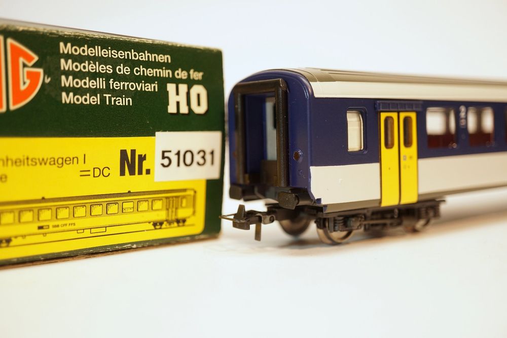 8å HAG 439 SBB Personenwagen EW I NPZ 2. Klasse (Gebraucht) in Uetendorf für CHF 99 – mit ...
