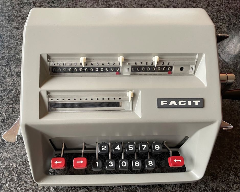Alte Facit Rechenmaschine | Kaufen auf Ricardo