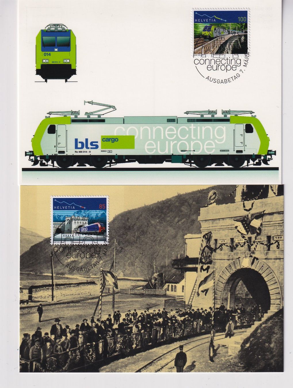 CH, 2006/2007, Simplon Bahn und Gotthard Bahn (Gebraucht) in Basel für ...