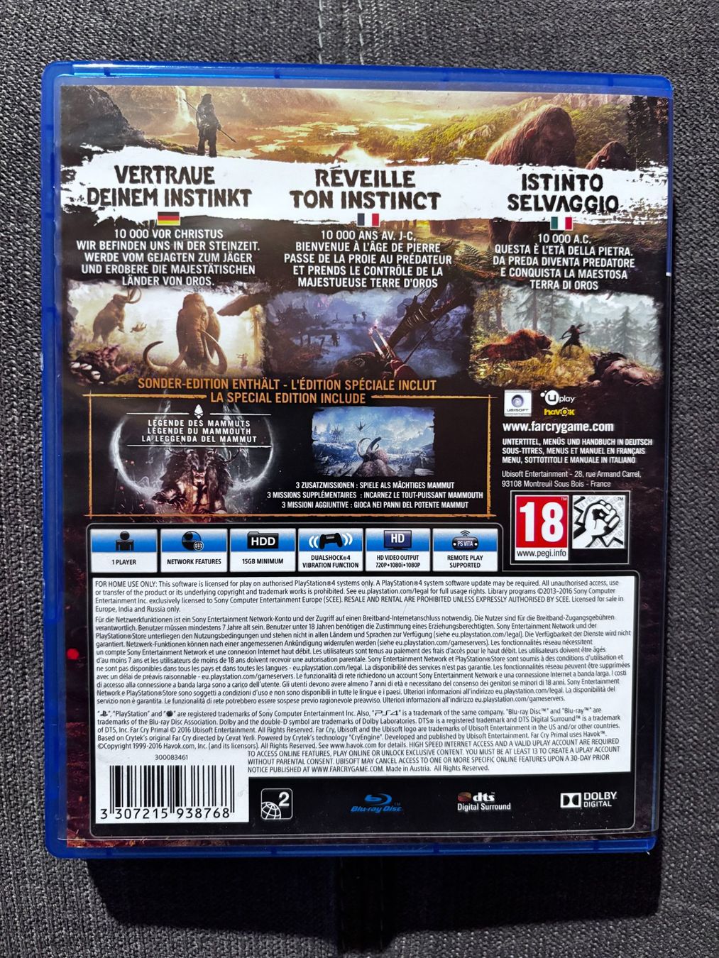 PS4 Spiel Ubisoft Far Cry Primal-Special Edition (Neu (gemäss ...