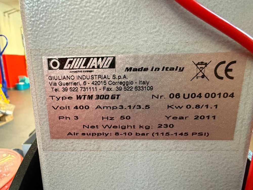 Würth WTM 300 Reifenmontiermaschine mit Zubehör (Gebraucht) in ...
