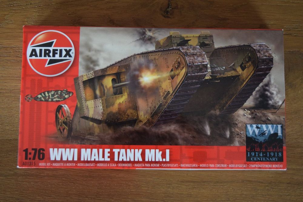 Modellbausatz Airfix Panzer MKI (Gebraucht) in für CHF 6 – mit ...