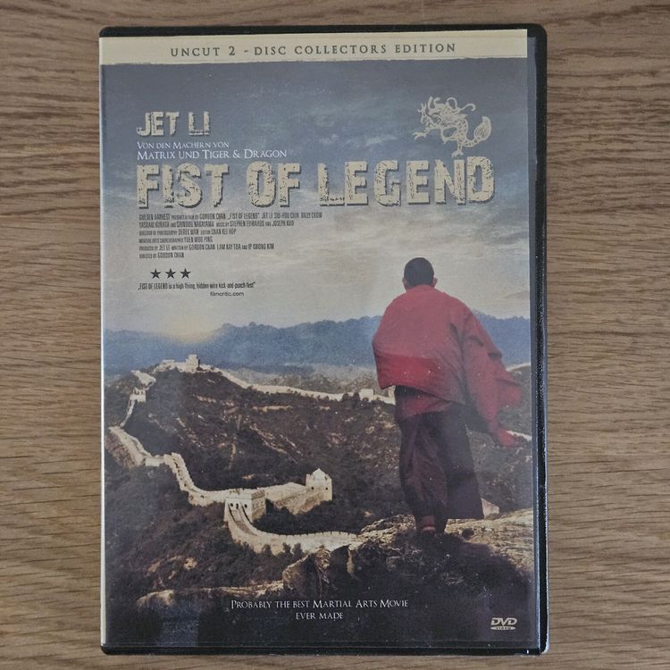 Jet Li - Fist of Legend - DVD - Martial Arts Klassiker! (Gebraucht) in ...