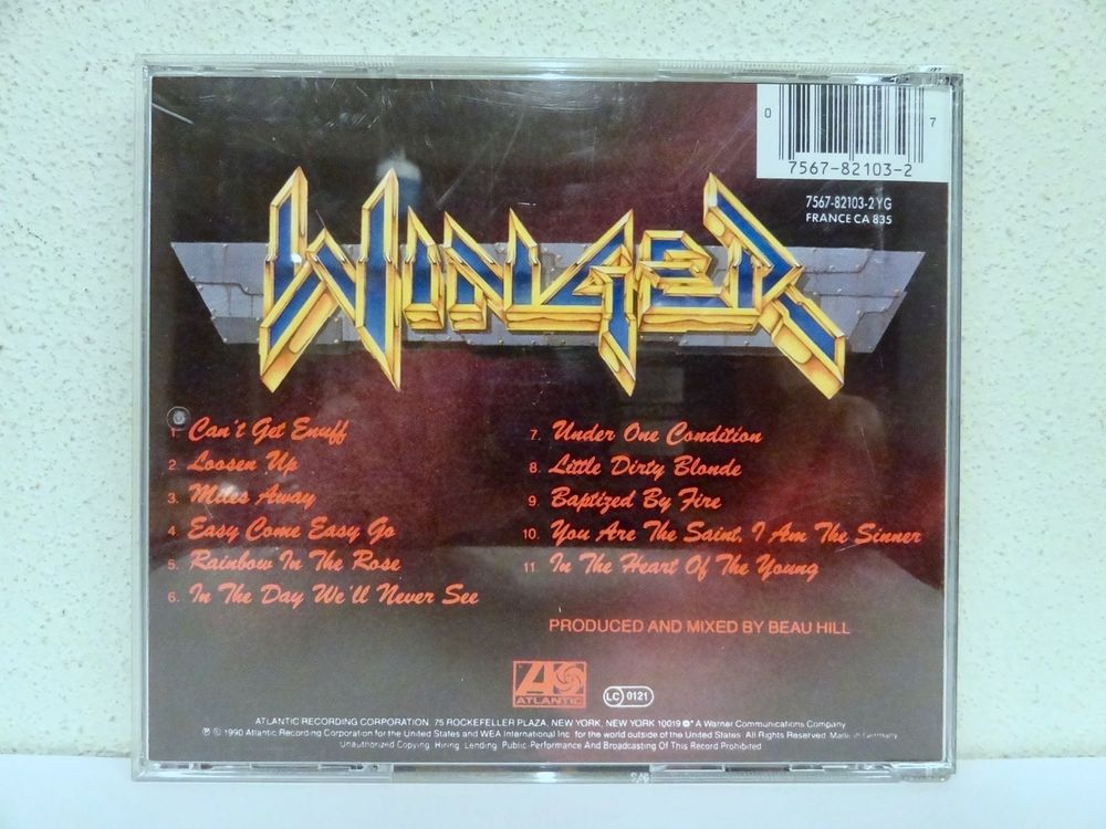 CD WINGER / IN THE HEART OF THE YOUNG | Kaufen auf Ricardo