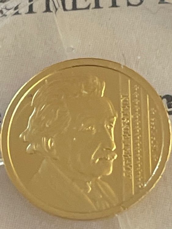 Albert Einstein Gold Münze (Gebraucht) in Pratteln für CHF 34 – mit ...