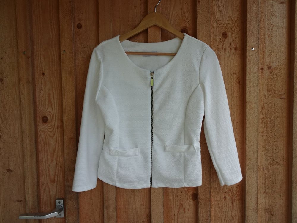 Uni weisse Jacke von Today Gr. M - Cha23.130 (Gebraucht) in Küssnacht ...