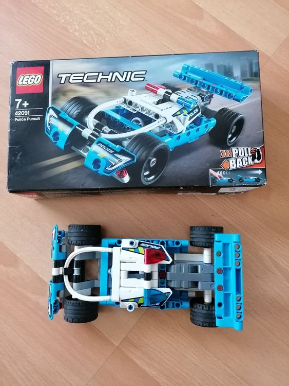 Lego Technic Polizeiauto (42091) mit Originalverpackung (Gebraucht) in ...