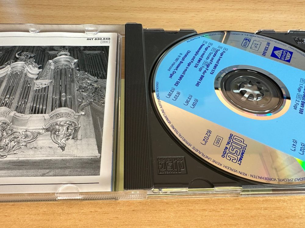 Johann Sebastian Bach - Christoph Bossert – Orgelwerke Über (Gebraucht ...