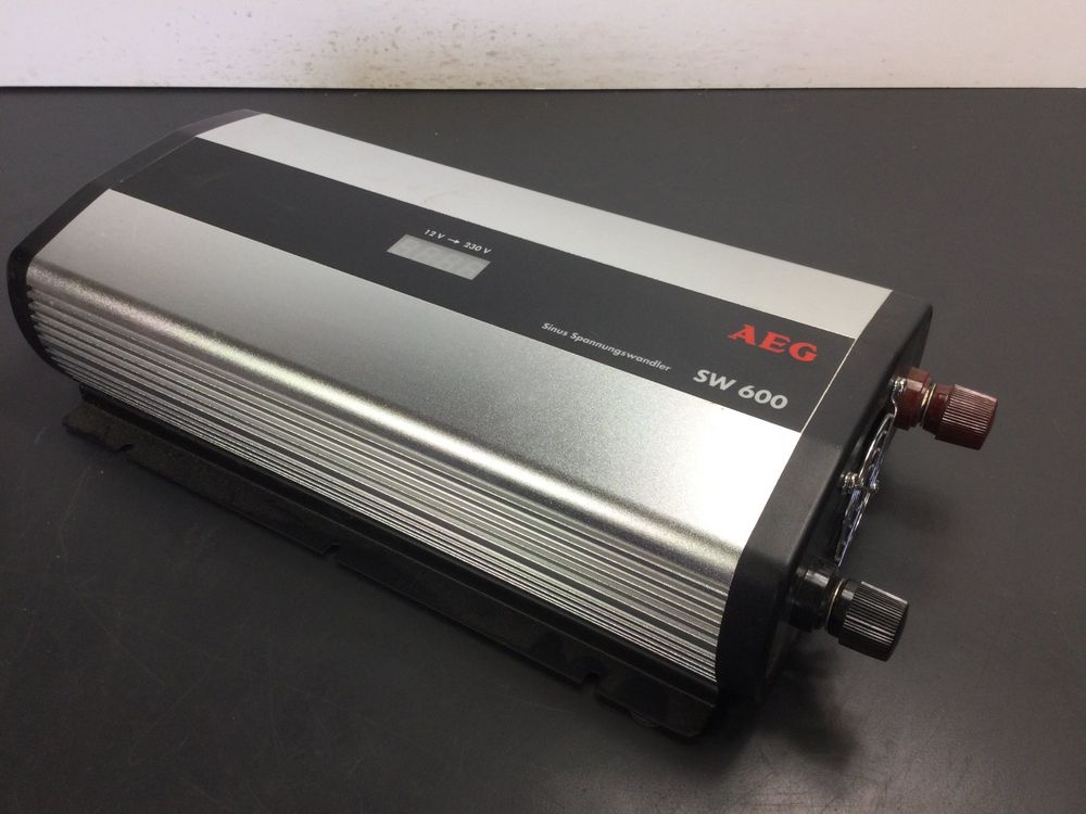 AEG Sinus-Spannungswandler SW-600 12V, 600 VA Wechselrichter (Gebraucht ...