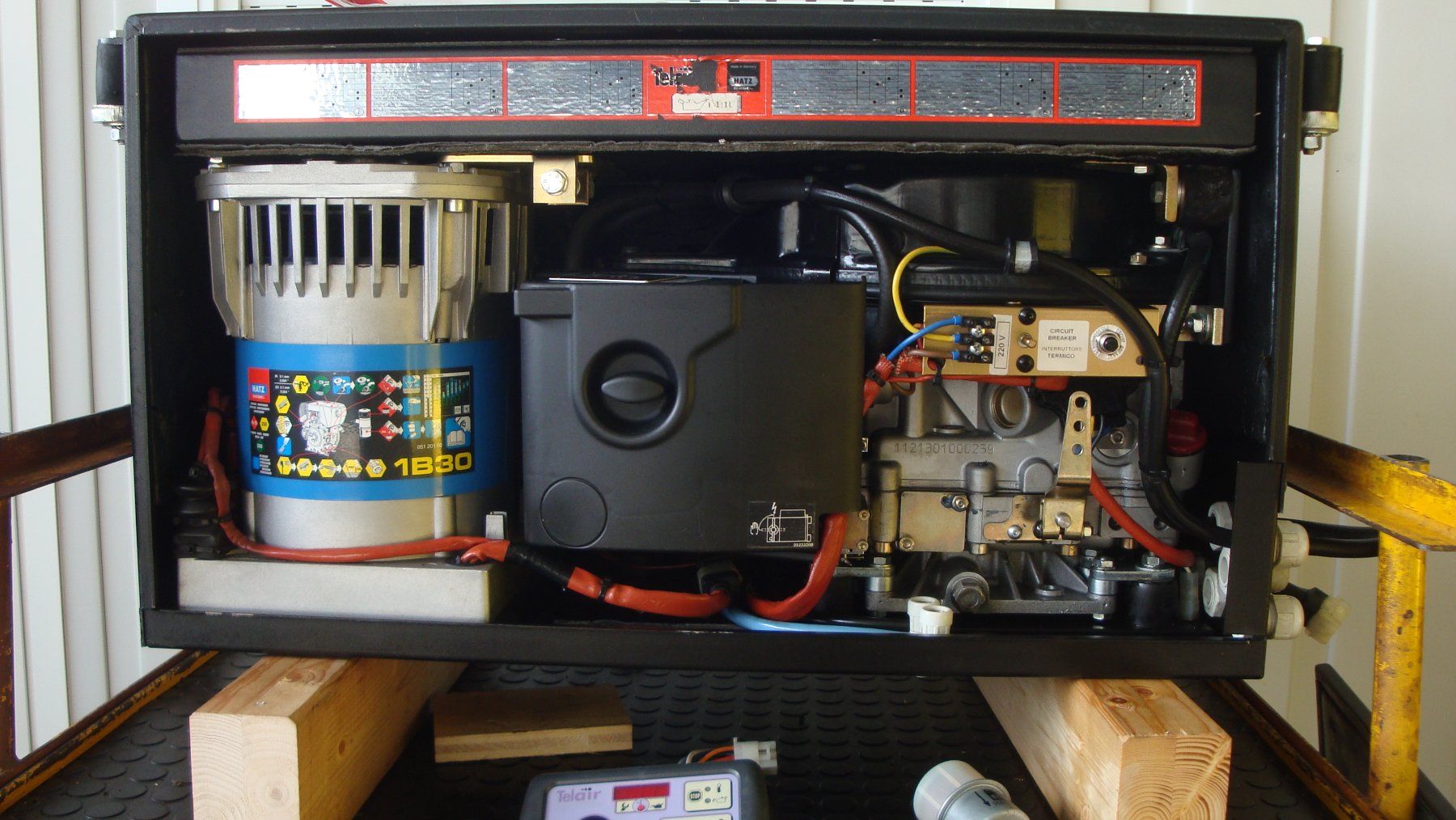 Generator - Stromerzeuger TELAIR 4000D 220 V Diesel (Gebraucht) in ...