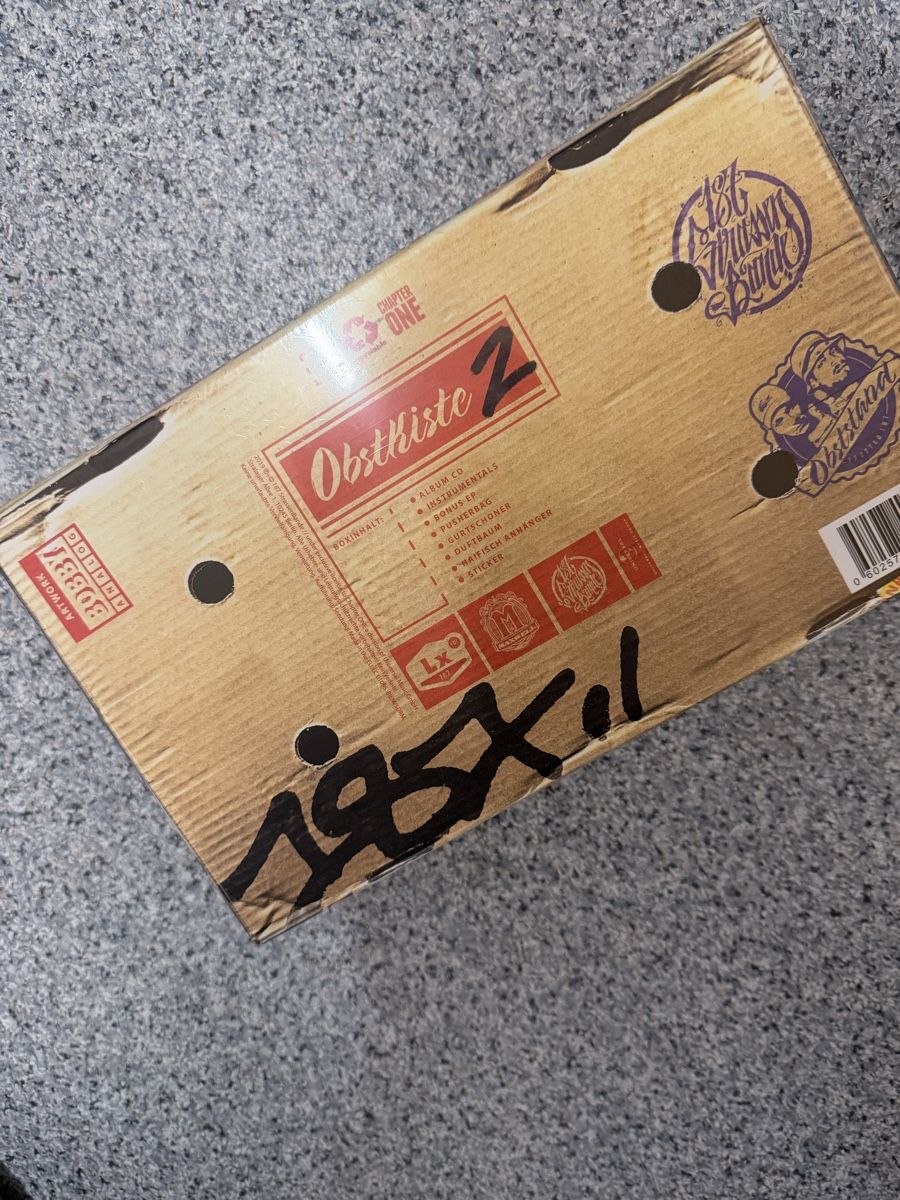 Obstkiste 2 Ananas Express, sehr speziell, Top Zustand! (Neu und ...