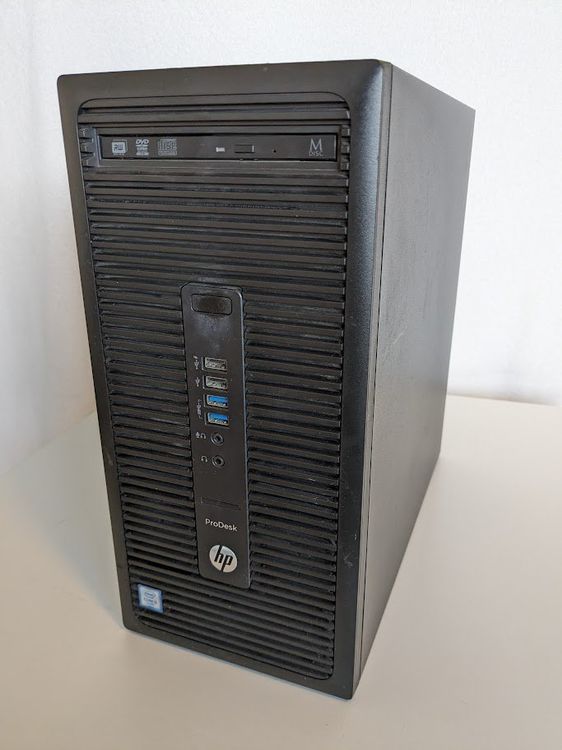 HP ProDesk 600 G2 MT, PC, i5 6500, 8GB RAM, 256GB SSD, Win11 (Gebraucht ...
