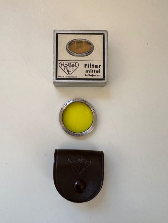 Rolleiflex Filter Medium Yellow Mittel Gelb Top Conditions (Usato) a ...