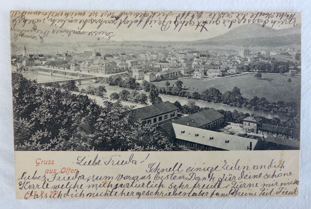 AK "Gruss aus OLTEN" SO, Gesamtansicht | Kaufen auf Ricardo