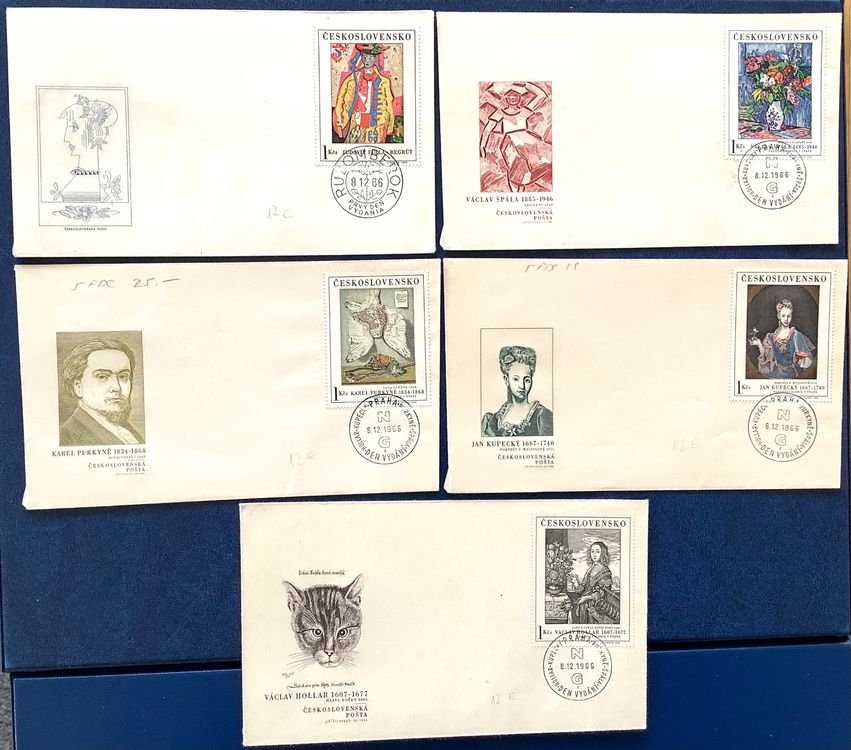 1966 FDC Tschechoslowakei Kunst Mi 60 € (Neu (gemäss Beschreibung)) in Liestal für CHF 7 – mit ...