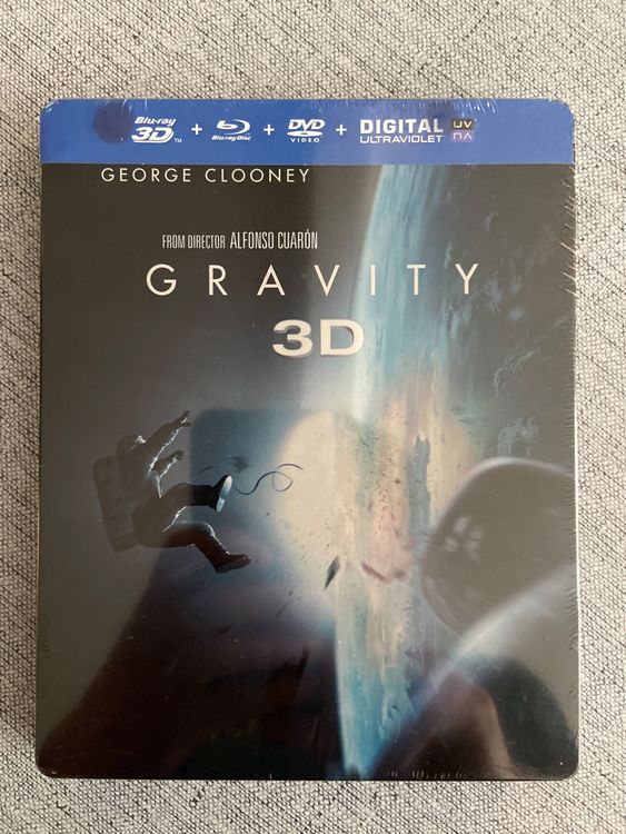 Gravity 3D/BD/DVD Steelbook | Kaufen auf Ricardo