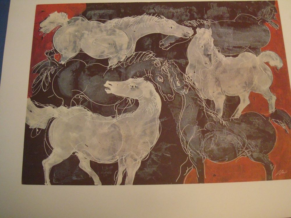 Hans Erni - Pferde - 3 Kunstdrucke - 1966 (Gebraucht) in Neuenegg für CHF 25 – mit Lieferung auf ...