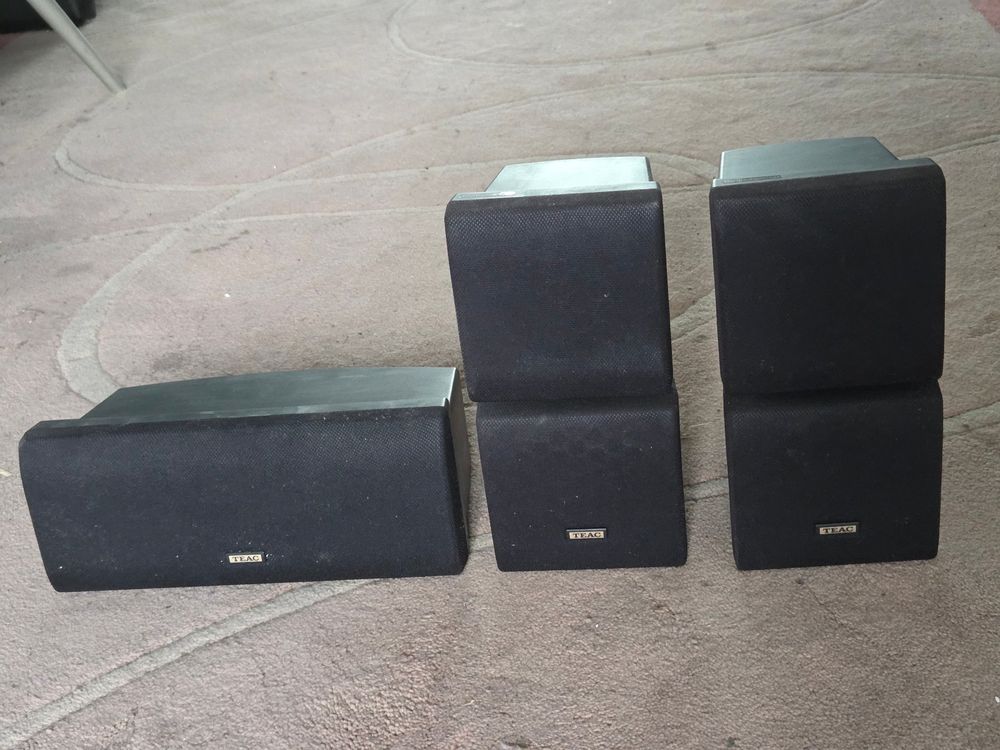 TEAC PowerMax 1000 – 2 Front & 1 Center Speaker (Gebraucht) in Jens für ...