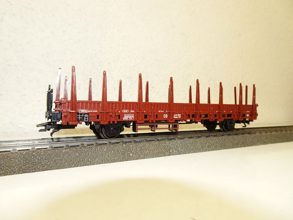 Märklin Güterwagen DB 445 859 Rungenwagen HO (3) (Gebraucht) in Luzern ...