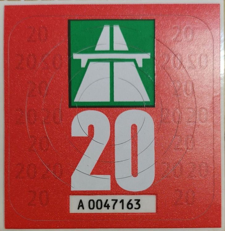 Autobahnvignette 2020 | Kaufen auf Ricardo