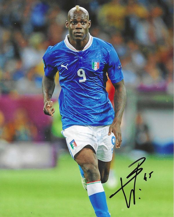 Original Autogramm MARIO BALOTELLI (FC Liverpool / Inter) | Kaufen auf ...