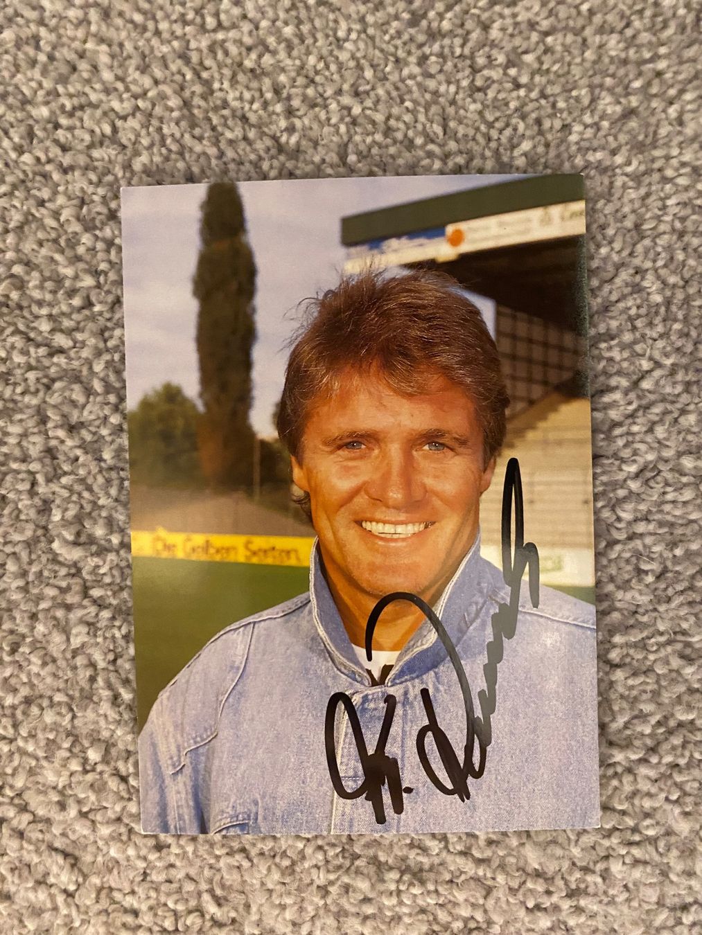 Original Autogramm Friedel Rausch, FCL Trainer (Gebraucht) in Mörel für ...