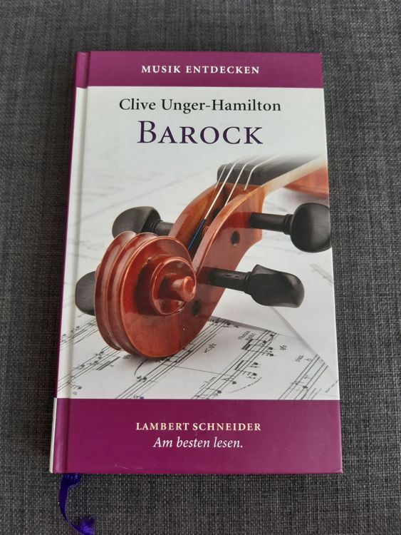 Barock (Buch + CD) | Kaufen auf Ricardo