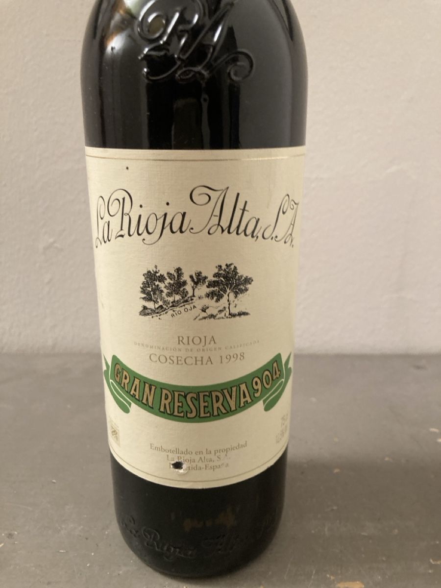 Rioja Alta Gran Reserva 904 75 cl 1998 (Gebraucht) in Basel für CHF 1 ...