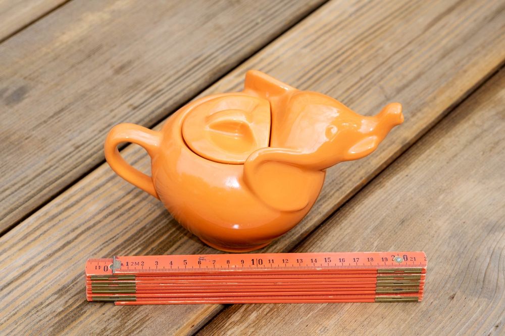 Lipton ELEPHANT Teekanne Porzellan théière Teapot 5,5 dl (Gebraucht) in ...