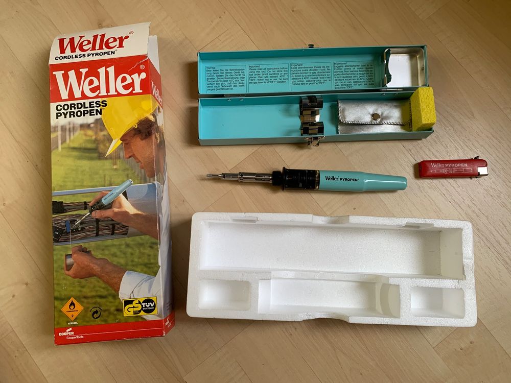 Weller Gaslötkolben Cordless Pyropen (Gebraucht) in Murgenthal für CHF ...