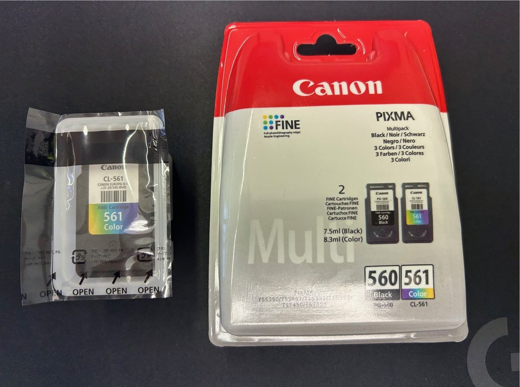 Druckerpatronen für Canon 560 und 561 (Neu und originalverpackt) in ...