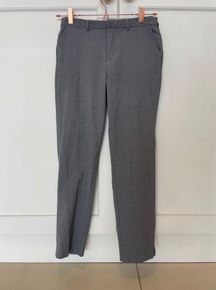 Pantalon femme gris à carreaux Stradivarius – Taille XS (D'occasion) à ...