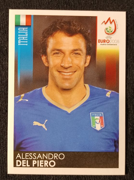 Panini Euro 2008 Alessandro Del Piero EM Album Sticker | Kaufen auf Ricardo
