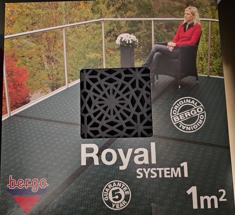 Bergo Klick-Bodenplatte ROYAL | Kaufen auf Ricardo