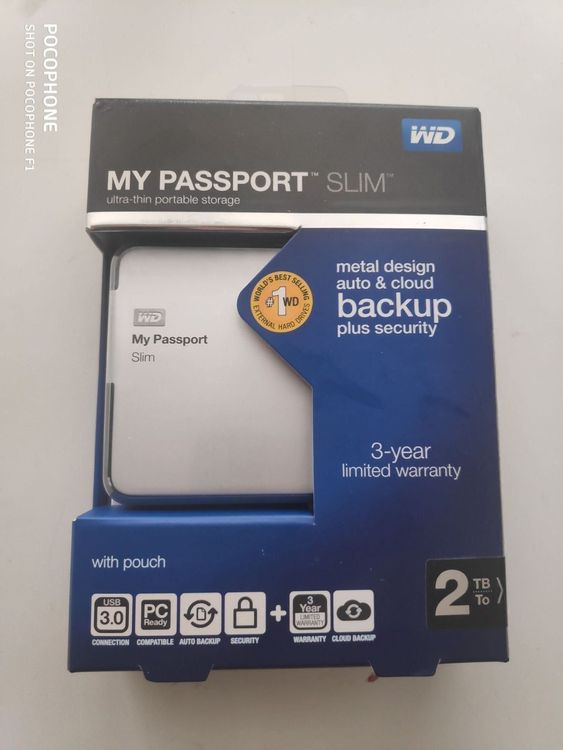 WD My Passport Slim 2TB ab 1.00 CHF (Neu und originalverpackt) in Buchs ...
