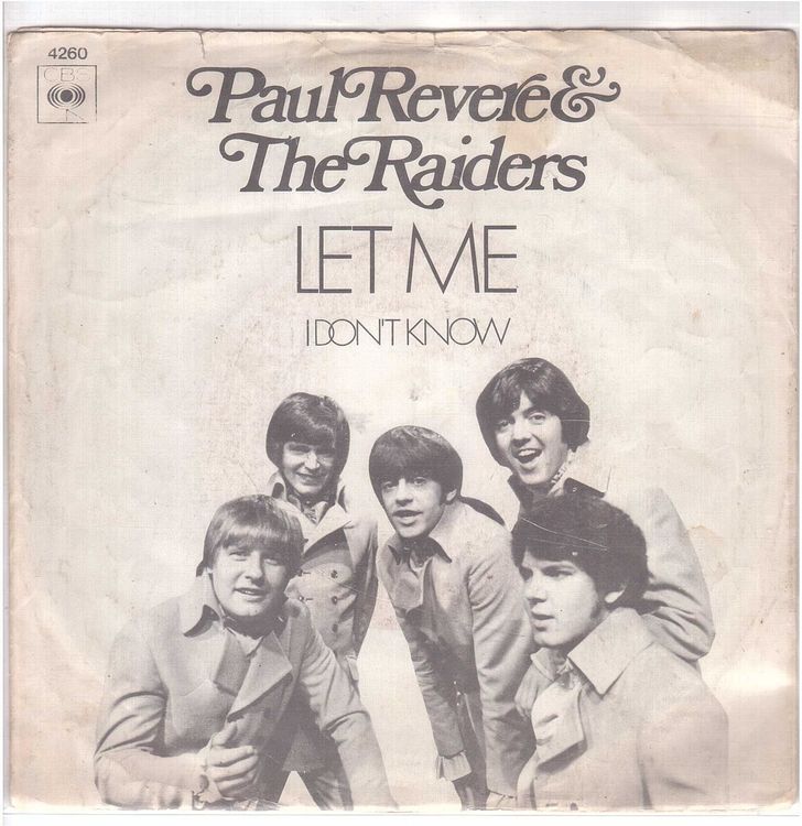 Paul Revere & the Raiders - let me (Gebraucht) in Oberwil (Dägerlen ...