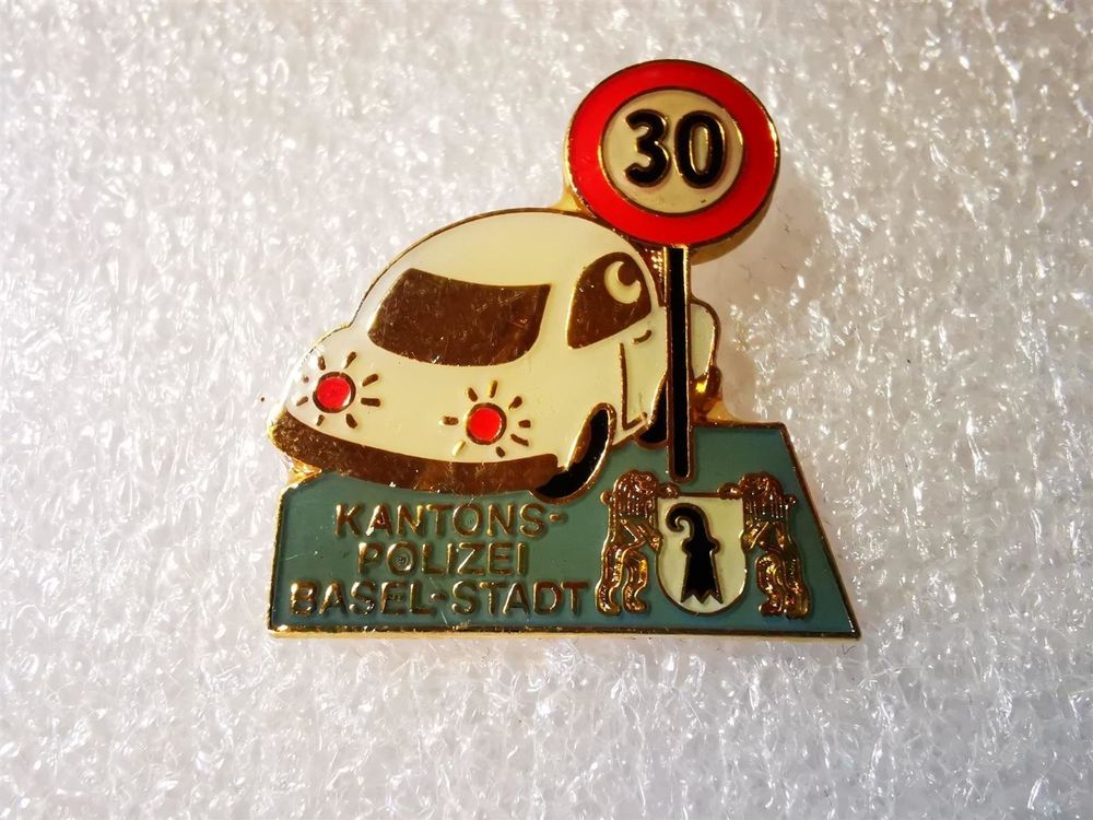 Ansteckpin: Kantonspolizei Basel Stadt (Gebraucht) in Oppligen für CHF 1 – mit Lieferung auf ...