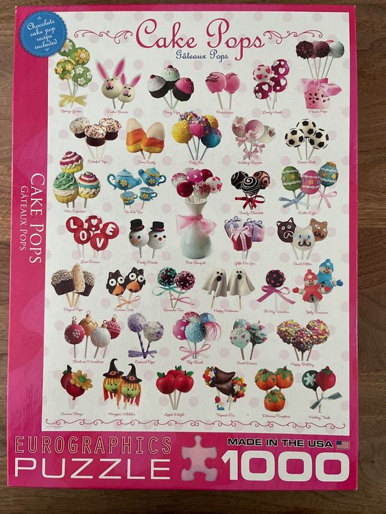 Puzzle Cake Pops 1000 Teile (Gebraucht) in Oberuzwil für CHF 7 – mit ...