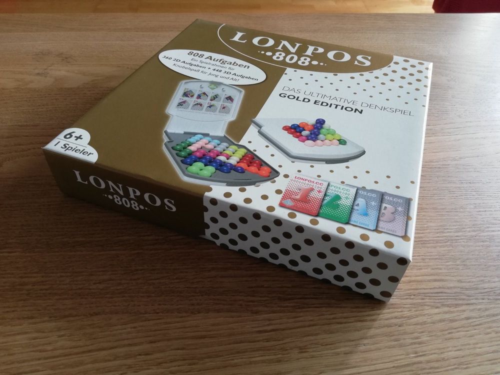 Lonpos - 2D & 3D Denk + Puzzle Spiel (Neu (gemäss Beschreibung)) in ...