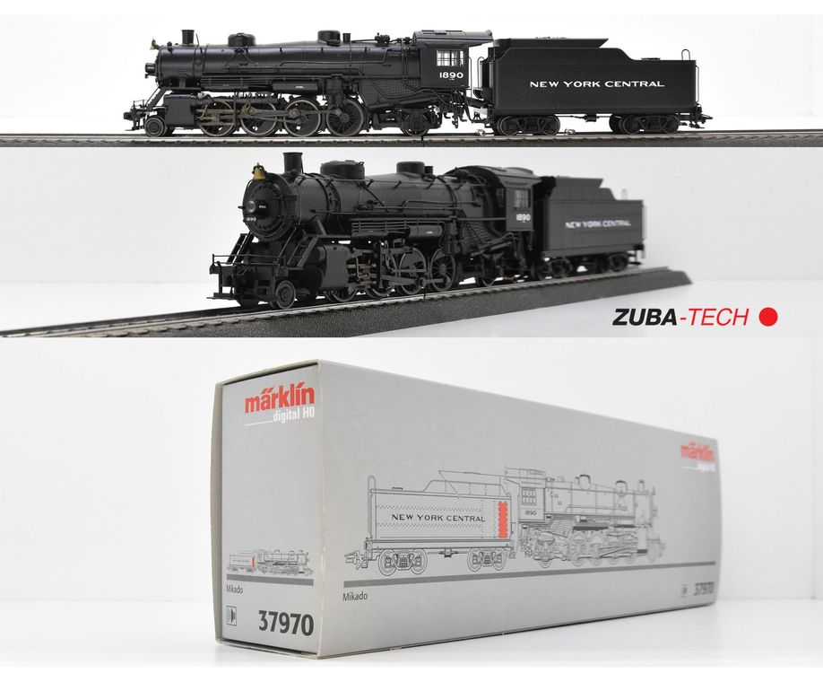 Märklin 37970 Dampflok 2-8-2 Mikado NYC H0 WS Digital OVP (Gebraucht ...