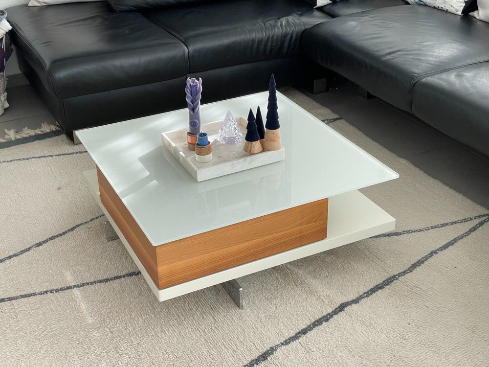 HÜLSTA COUCHTISCH CT 90 MIT DREHLADE | Kaufen auf Ricardo