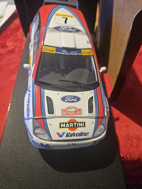AutoArt Ford Focus WRC Martini #7 1:18 - Comme Neuve! (Neu (gemäss ...