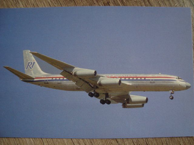 Rich International (USA) DC-8-62 N1805 (Neu und originalverpackt) in Thun für CHF 1 – mit ...